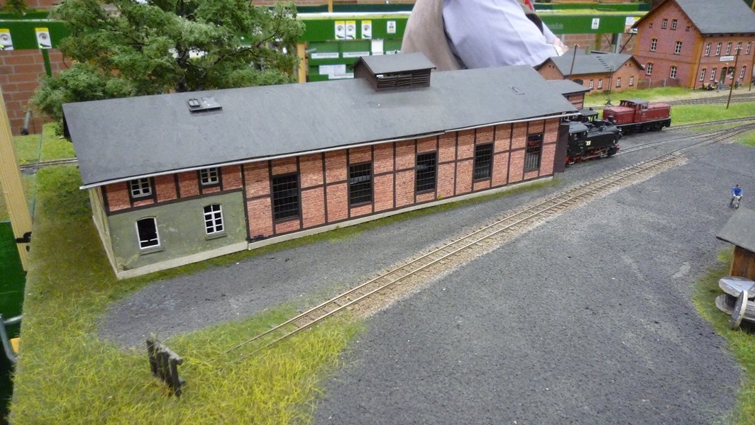 Kämpenich - ein wirklich schöner Bahnhof. Hat mir sehr gut gefallen ...