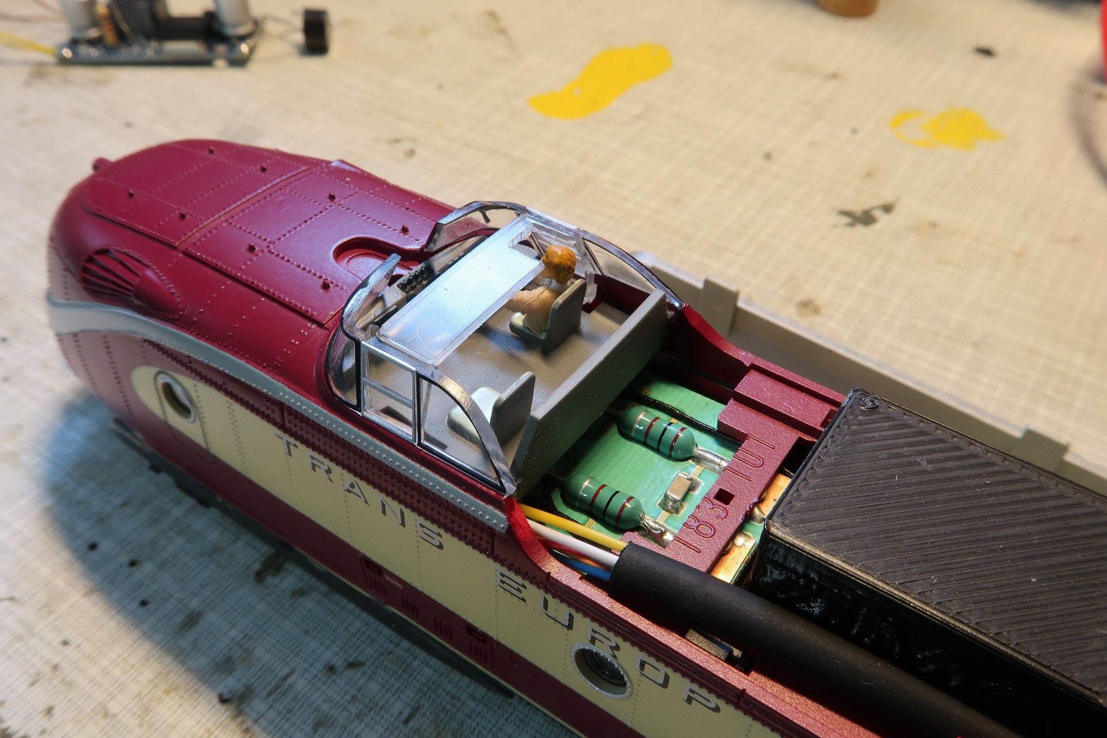 Nachdem alle Arbeiten erledigt sind kann der VT 11.5 in Betrieb gehen.