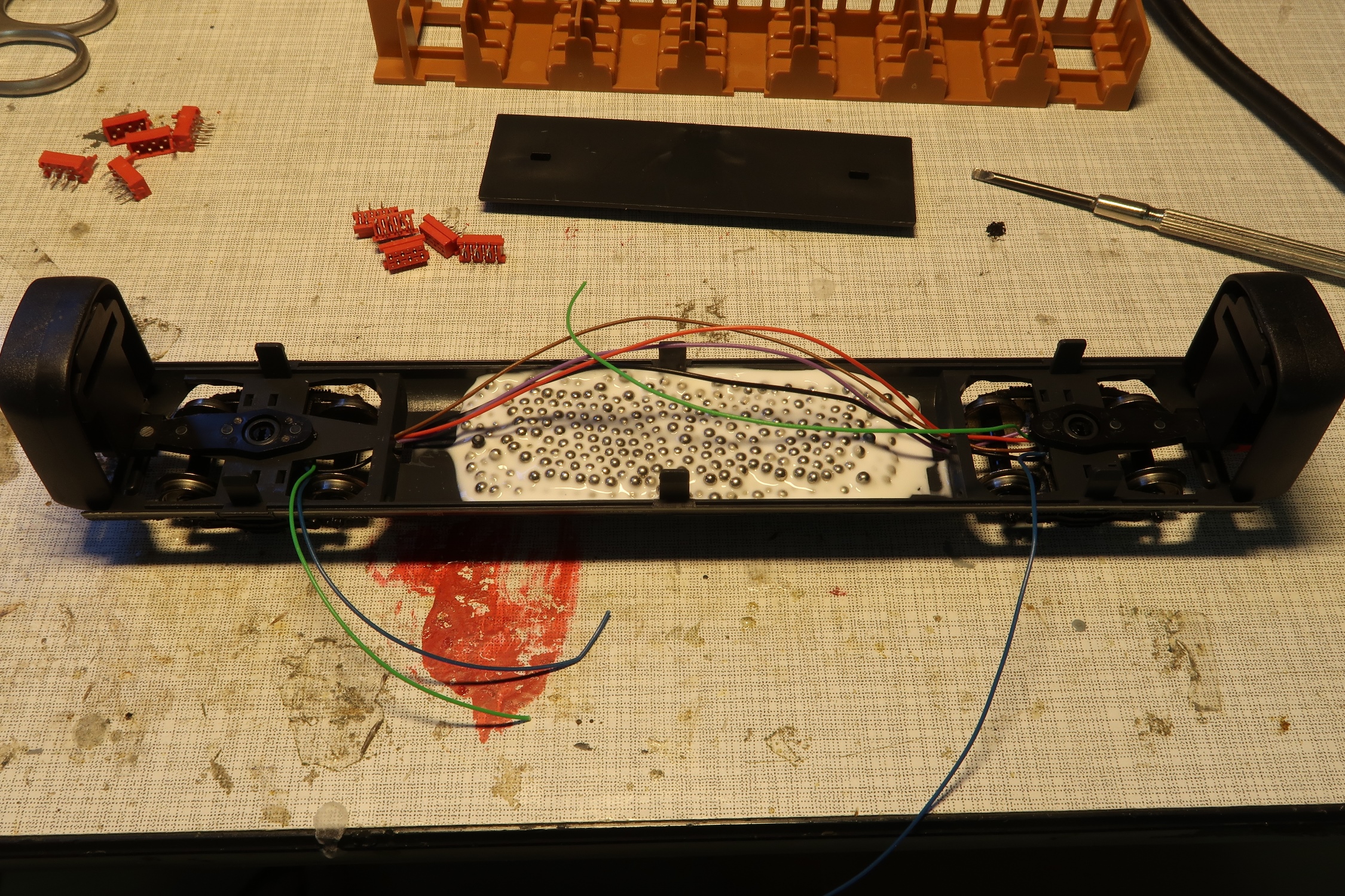 Inneneinrichtung drauf und erstmal fertig...